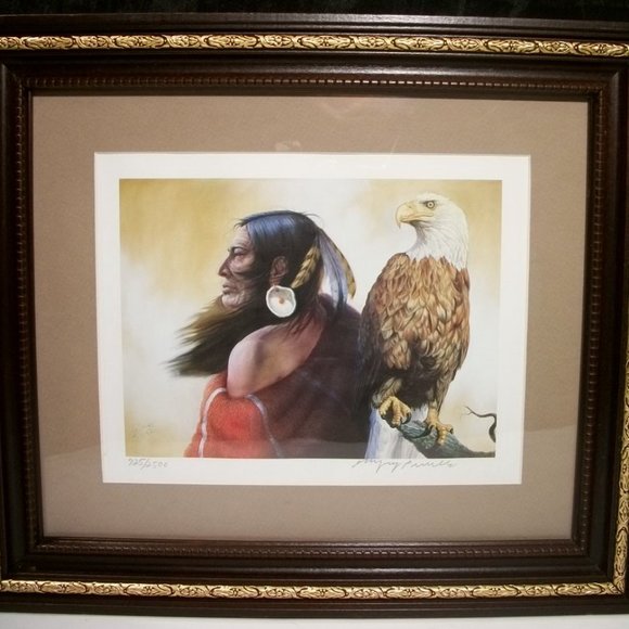 GREGORY PERILLO | Art | Gregory Perillo Native American Sign Lithograph ...